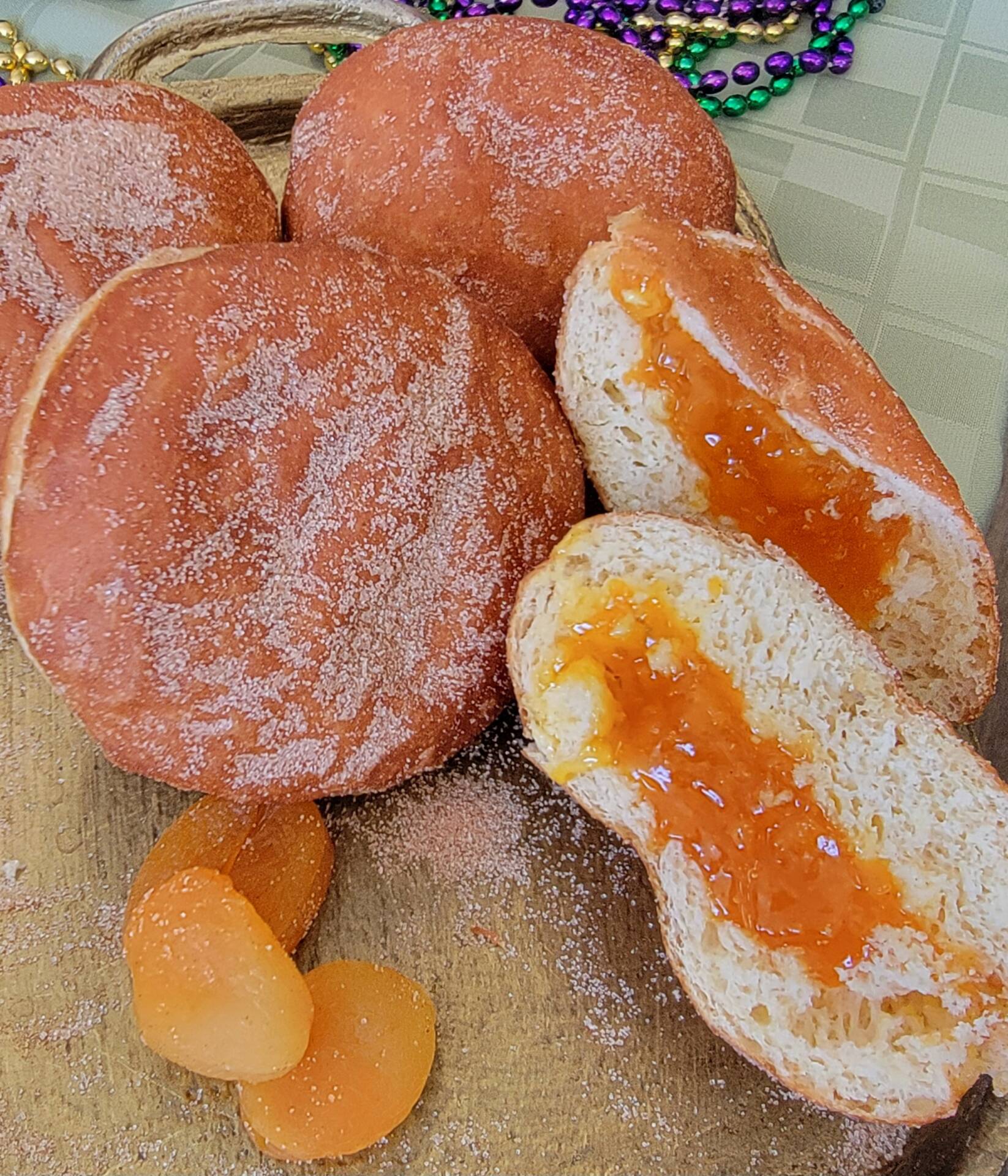 Apricot Paczki - Simple Simon Bakery