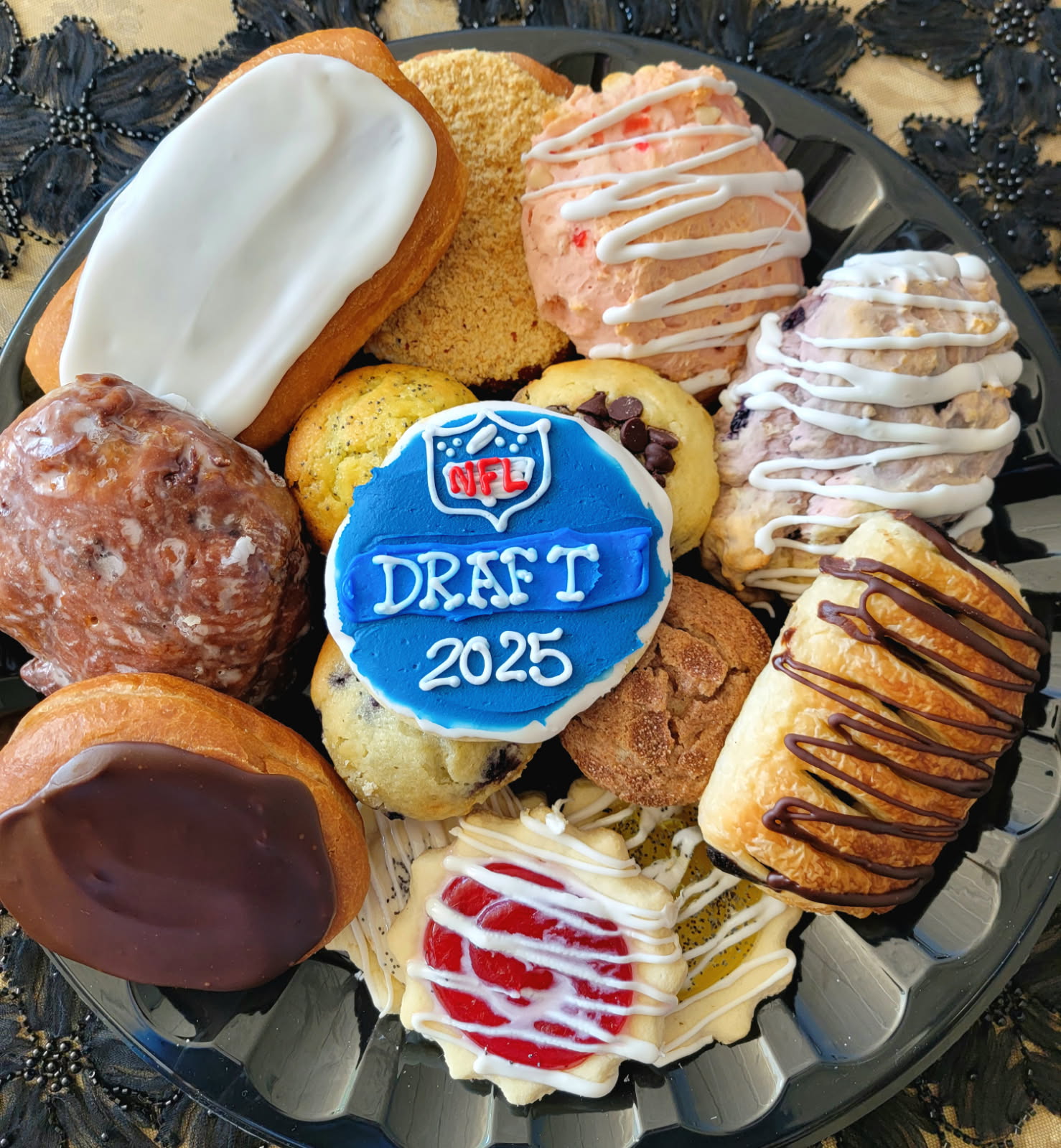 NFL Draft Day - Breakfast Party Platter - Simple Simon Bakery